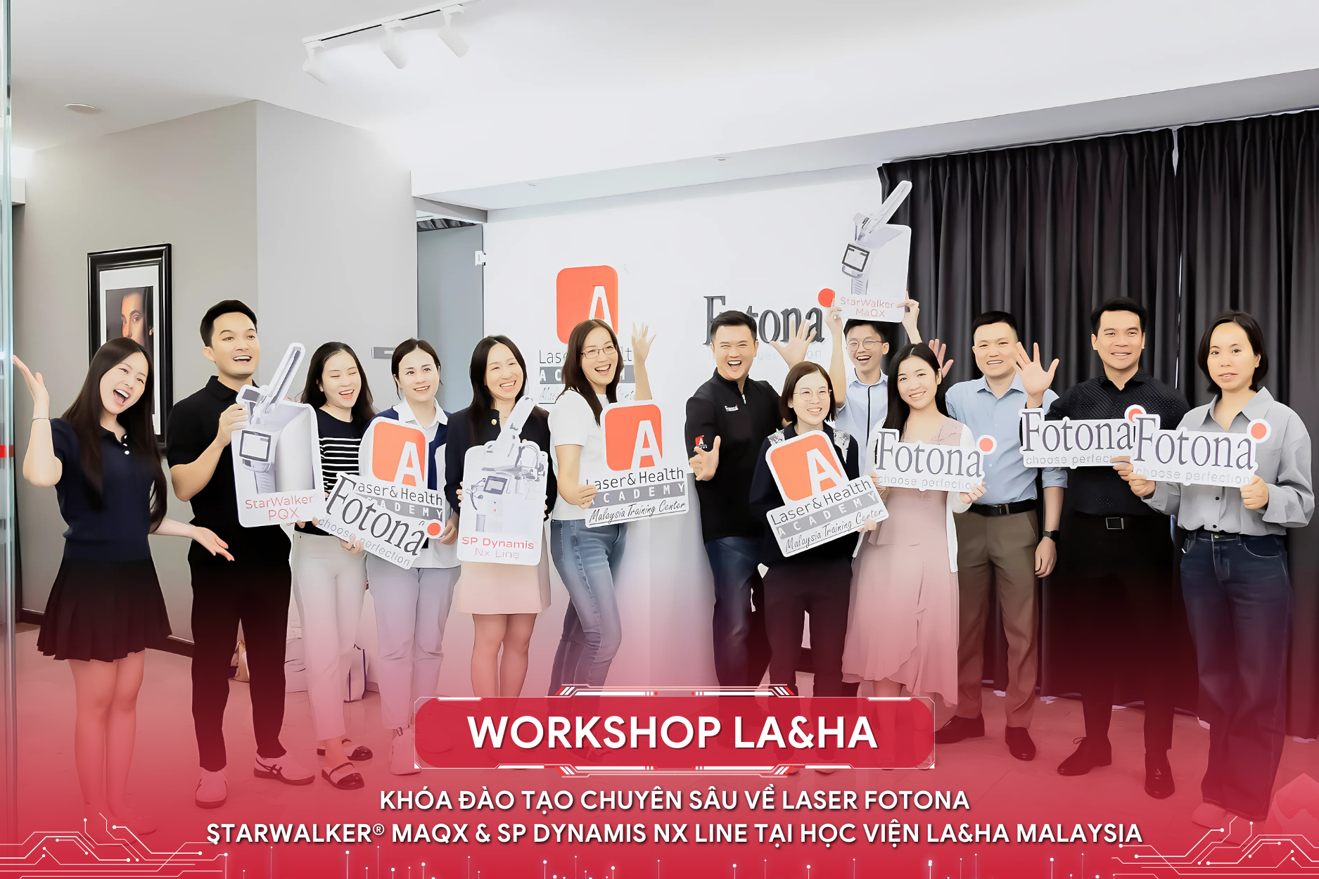 KHÓA ĐÀO TẠO CHUYÊN SÂU VỀ LASER FOTONA: STARWALKER® MAQX & SP DYNAMIS ...